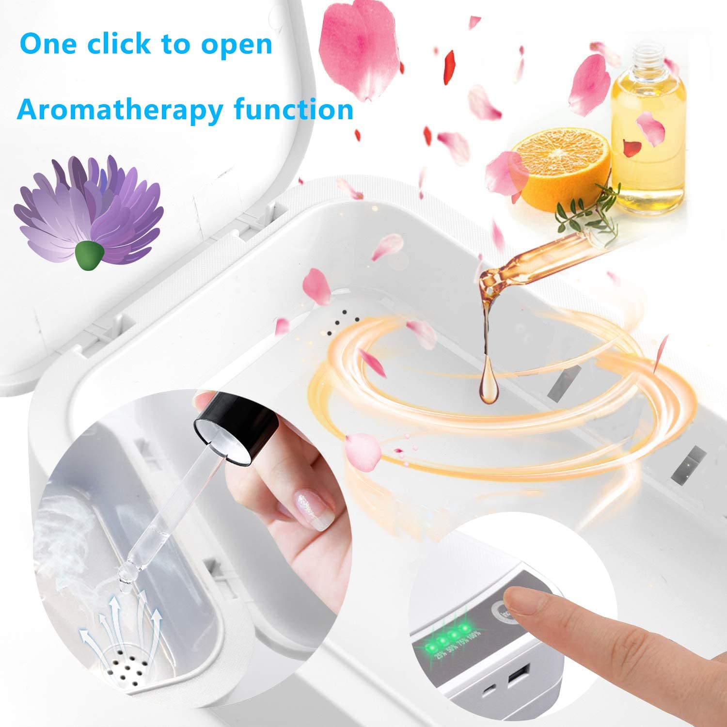UV Cell Phone Sanitizer UV Portable Sterilizer Aro... – Grandado UV Cell Phone Sanitizer UV Portable Sterilizer Aro... – Grandado