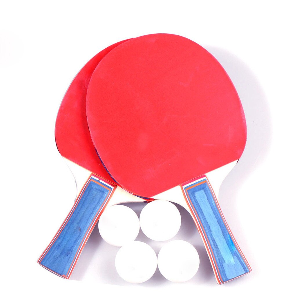 Indoor Beginner Table Tennis Racket 2PCS Paddle Ba... – Grandado