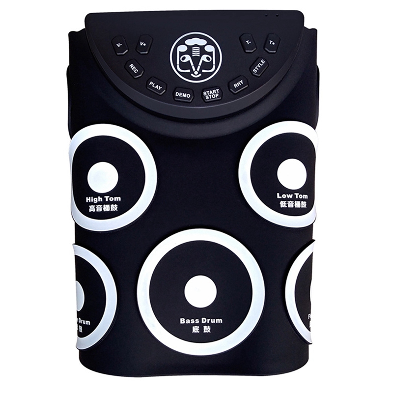 Hand Roll Drum Portable Electronic Drum for Outdoo... – Grandado