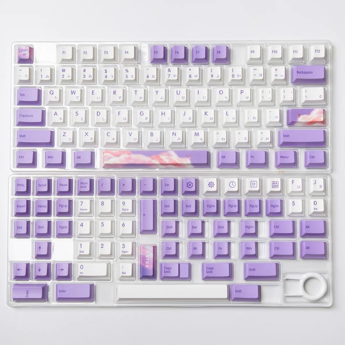 139 Keys Cherry Profile DYE-Sub Japanese PBT Keyca... – Grandado