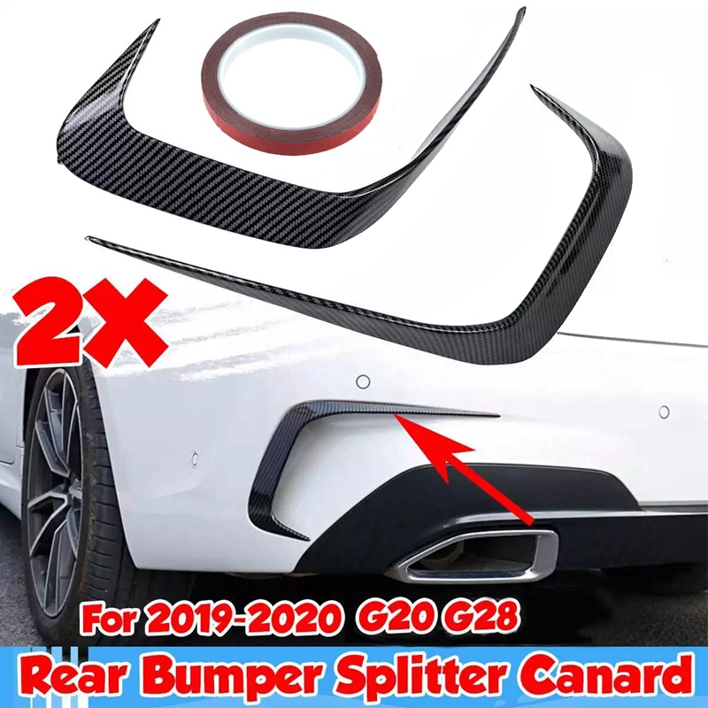 Carbon Fiber Car Rear Bumper Side Splitter Wing Sp... – Vicedeal