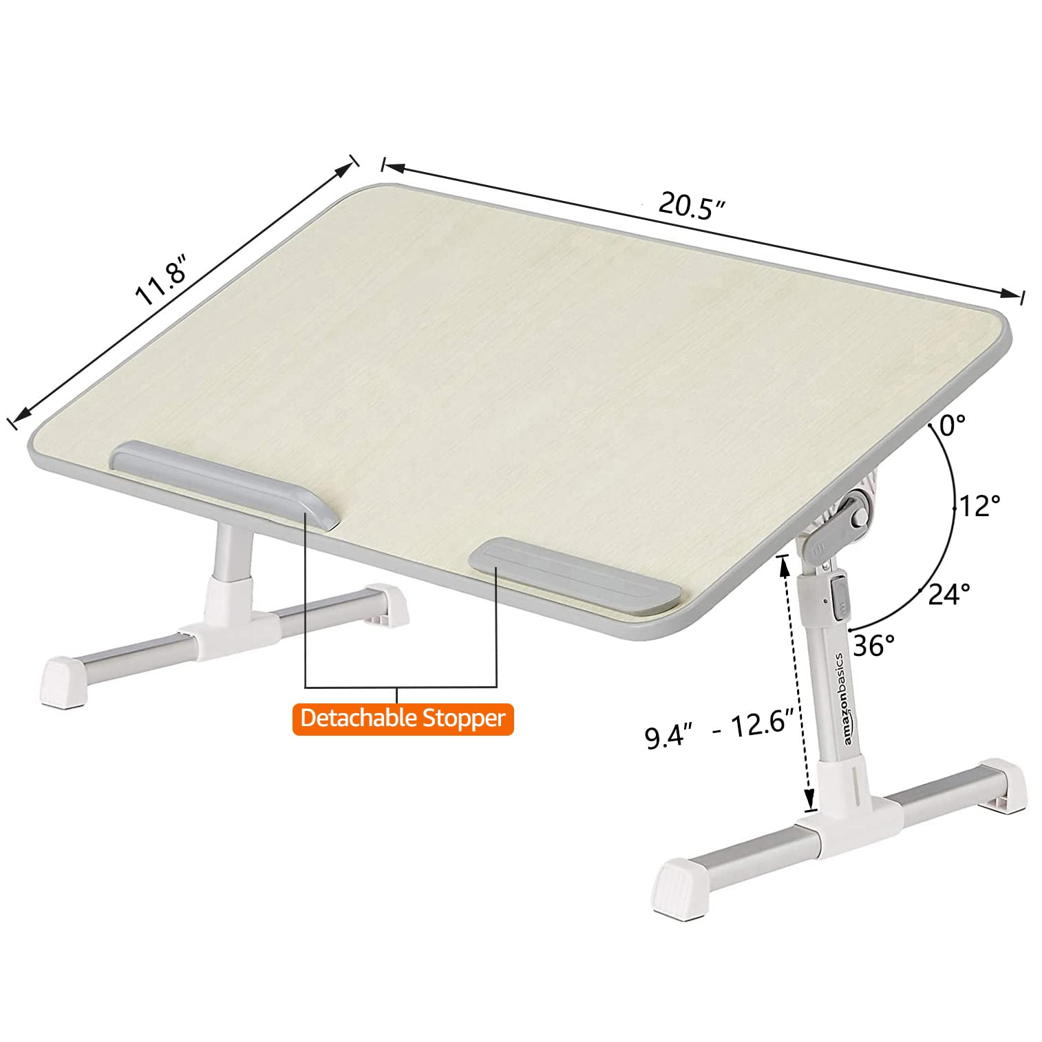 Adjustable Laptop Tray Table - Lap Desk Fits up to... – Vicedeal