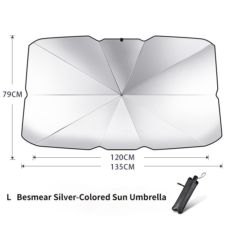 Foldable Car Windshield Sun Shade Umbrella Car UV ... – Grandado