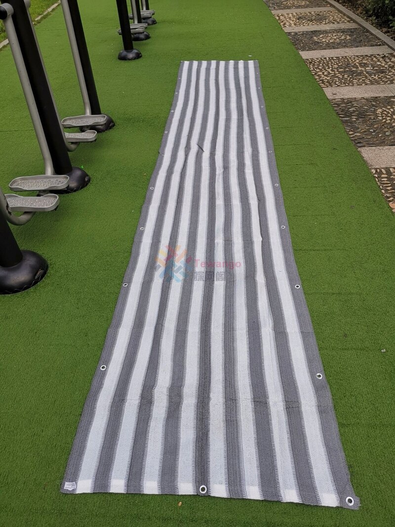 Tewango White Gray Sun Shade Screen Panel 3ft x 15... – Grandado