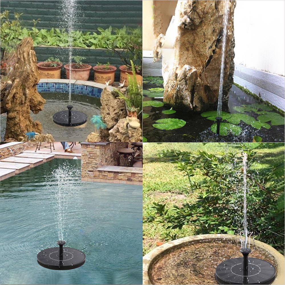 Solar Fountain Solar Water Fountain Garden Pool Po... – Vicedeal