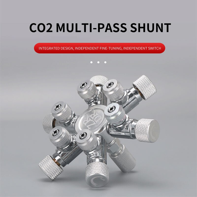 Aquarium CO2 shunt CO2 regulator multi-way shunt r... – Vicedeal