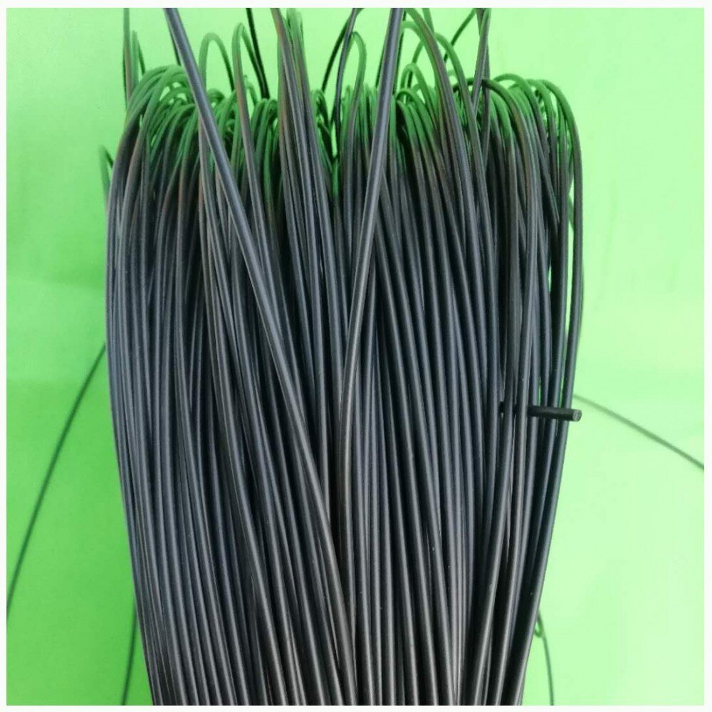 500G black color round synthetic rattan weaving ma... – Grandado