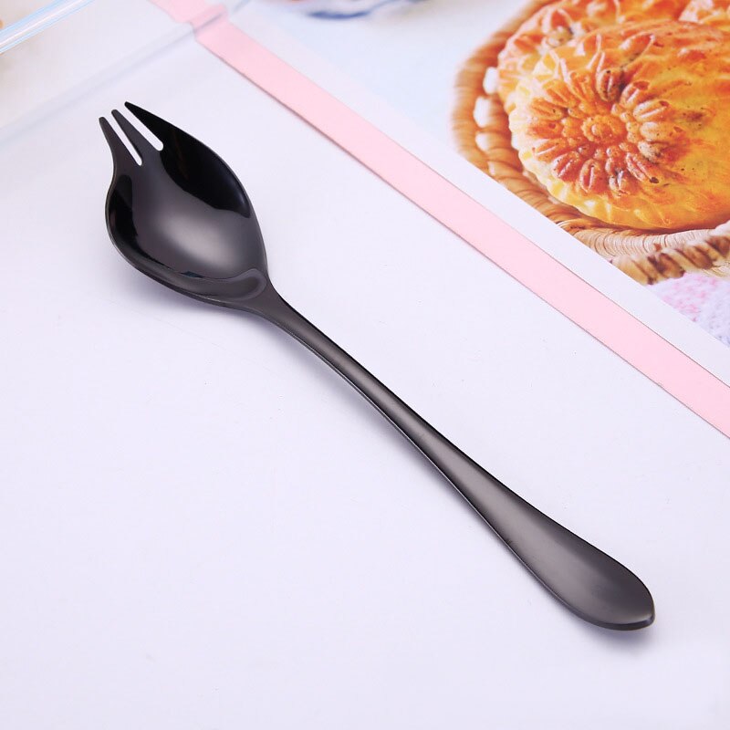 Stainless Steel Salad Fork Multicolor Bread Fork L... – Grandado