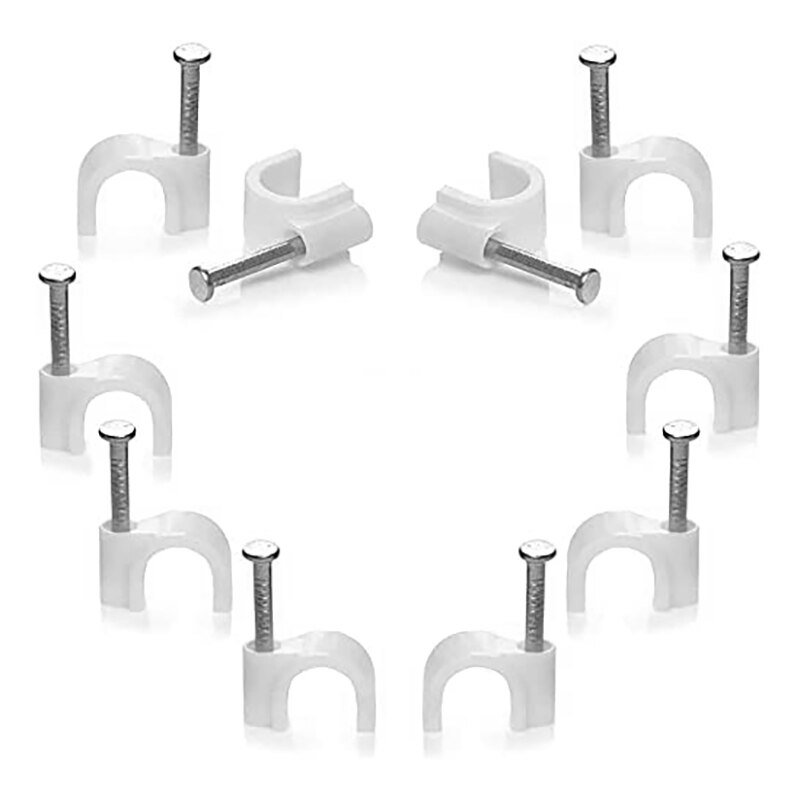 Cable Clamp Round Steel Cable Nail Clamp Is Used T... – Vicedeal