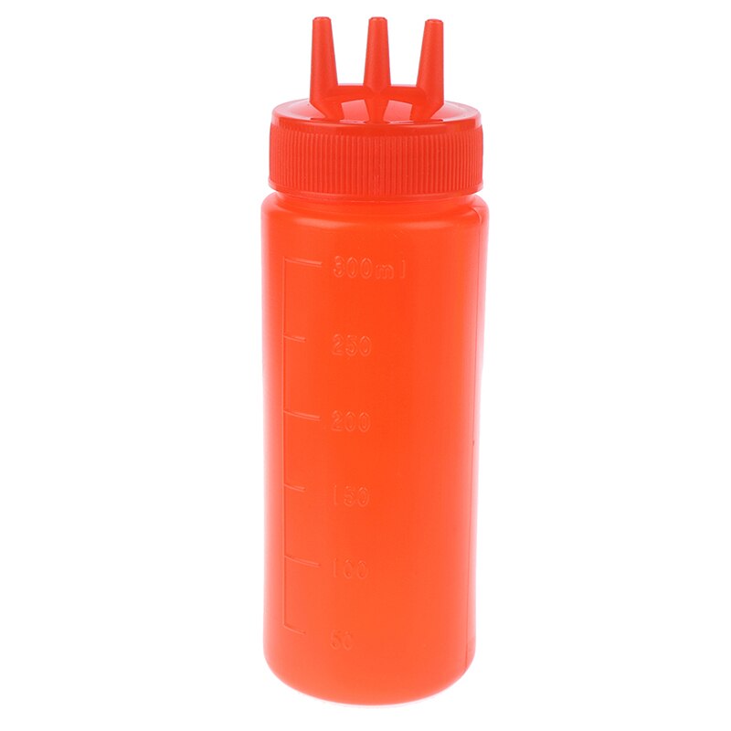 1Pcs 400Ml 18*6Cm 3 Gaten Knijpfles Saus Azijn Oli... – Grandado