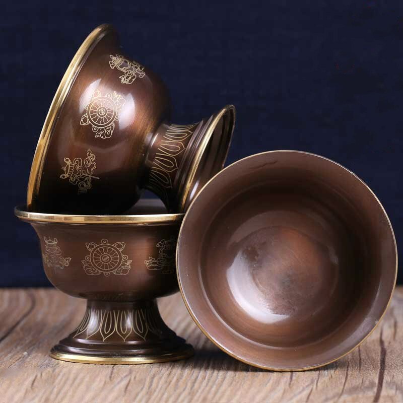 Pure Copper Holy Water Cup for Bowl Water Supply C... – Grandado