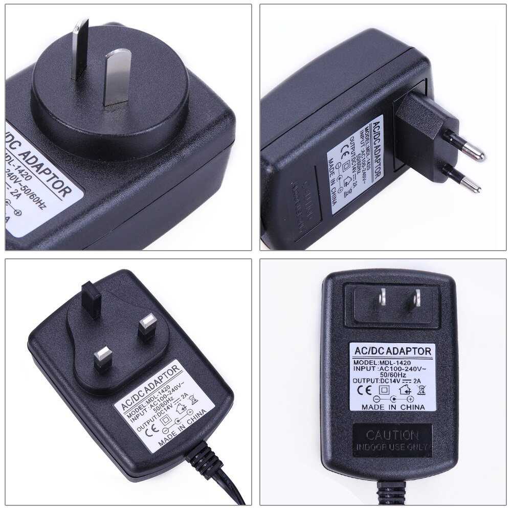 1Pcs Dc 14V 2A Ac 100-240V Converter Adapter Ac Na... – Grandado