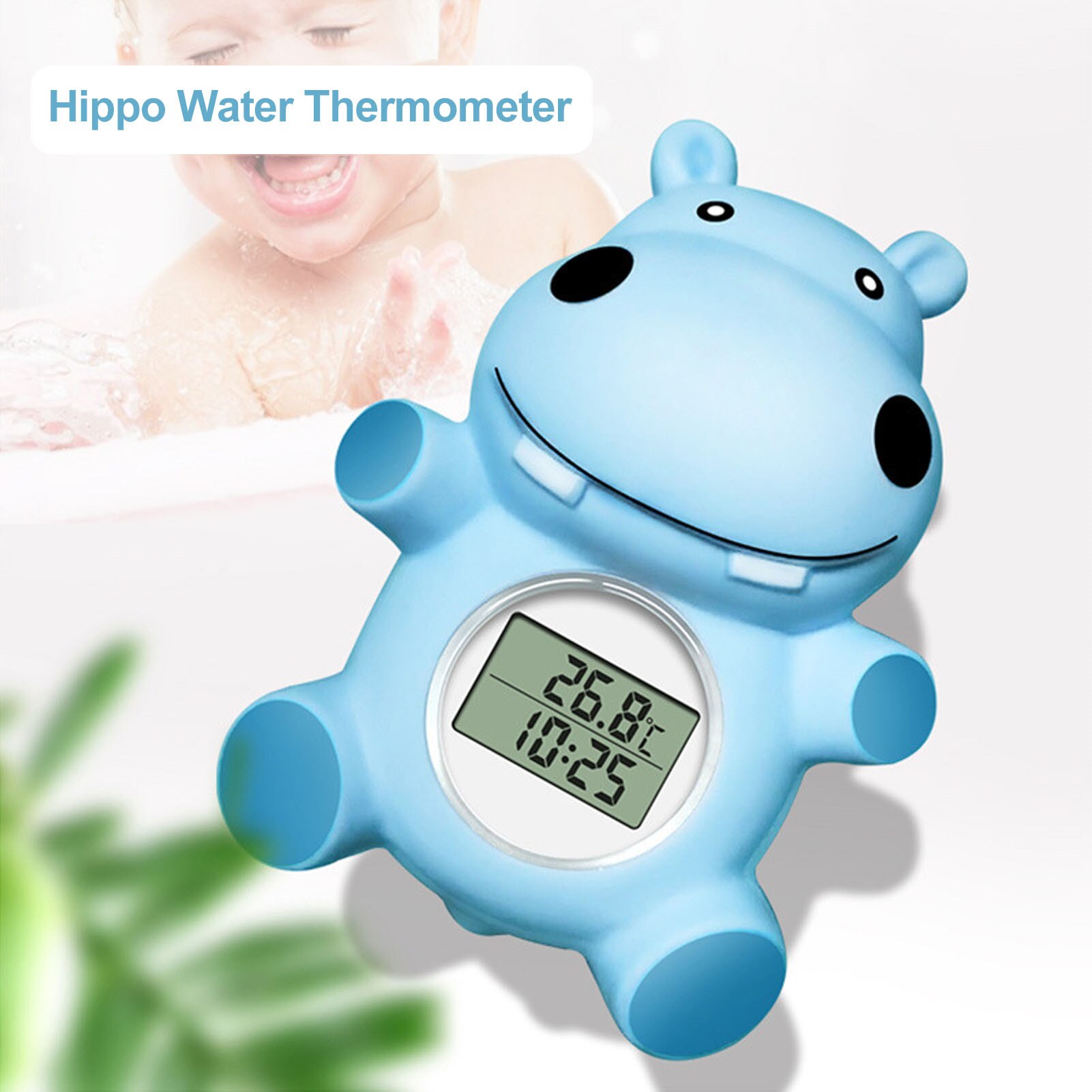 Little Hippo Water Thermometer LCD Display Temp Sw... – Vicedeal