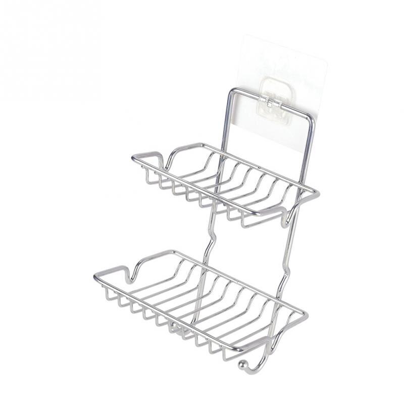 2-schicht Edelstahl Seife Rack Gericht Halter Seif... – Grandado