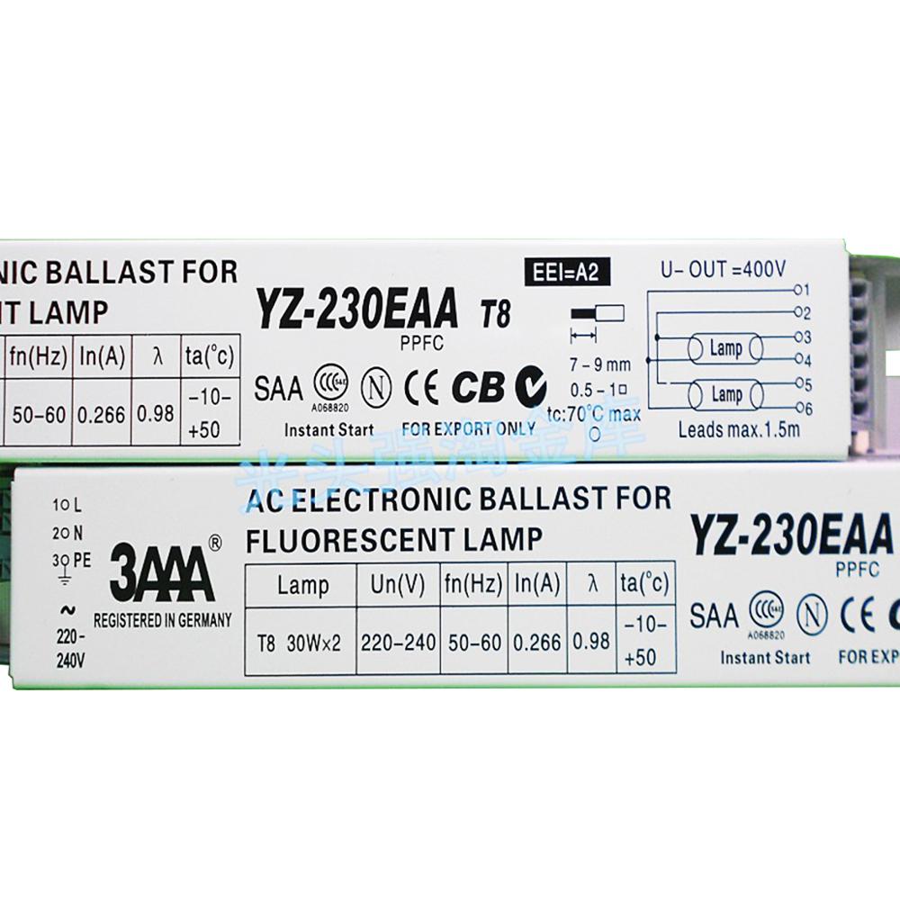 3AAA YZ-230EAA 220V T8 30Wx2 Fluorescent Lamp Elec... – Grandado