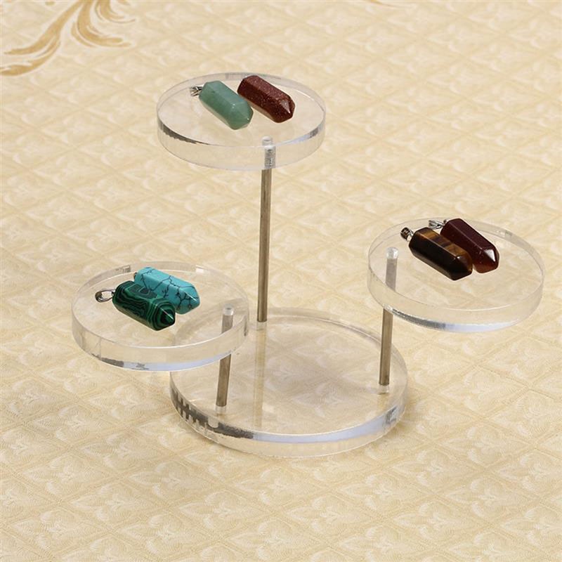 Acrylic Jewelry Display Necklace Bracelet Stand Ra... – Vicedeal