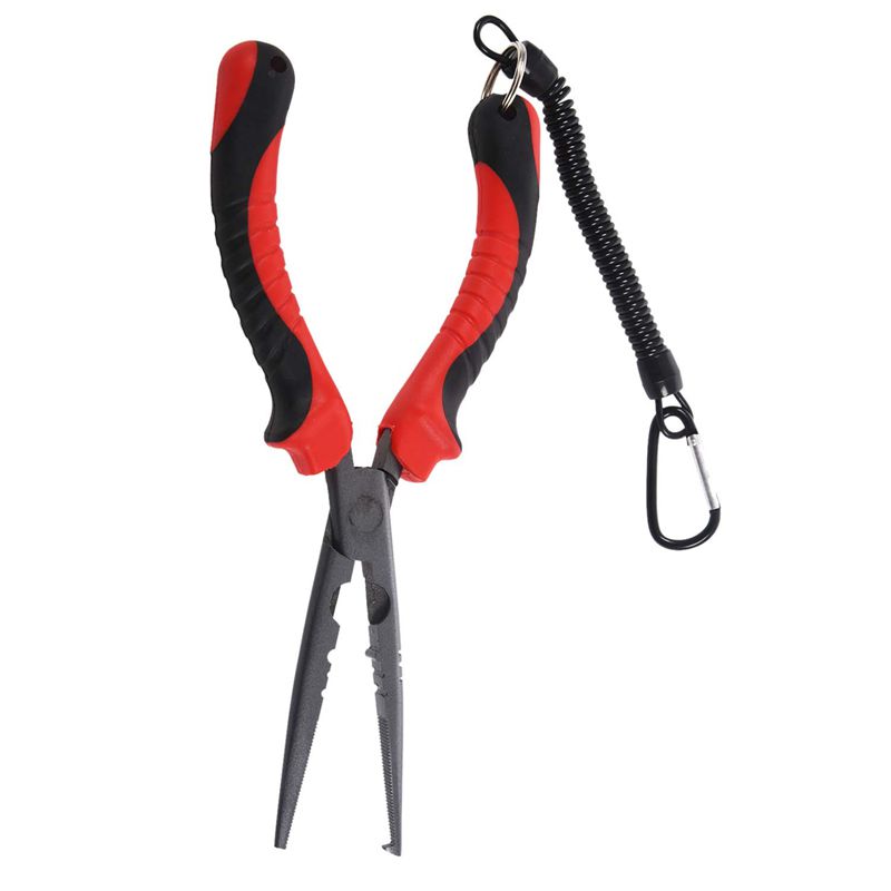 Fishing Pliers Long Nose With Floating Fish Grippe... – Vicedeal
