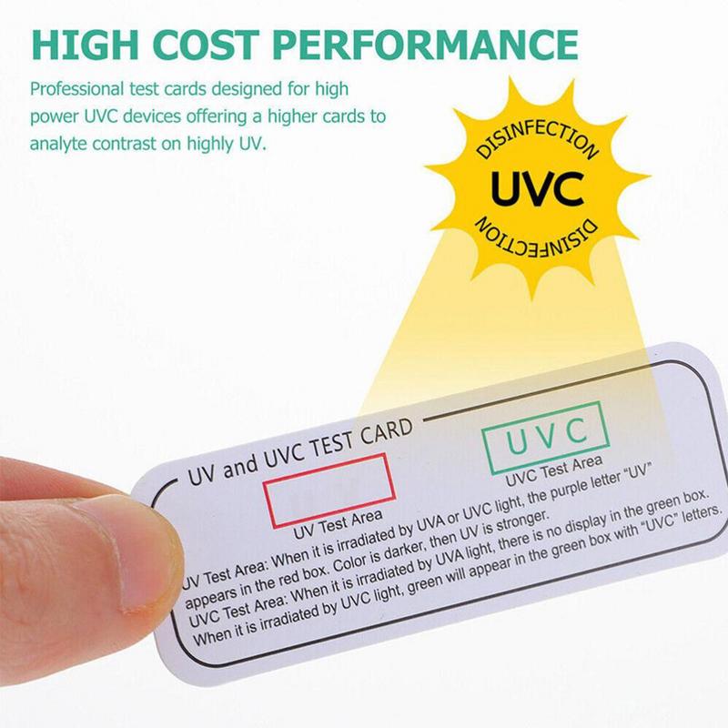 UV Test Card Reusable Card To Test UV Light 5 Pcs ... – Grandado