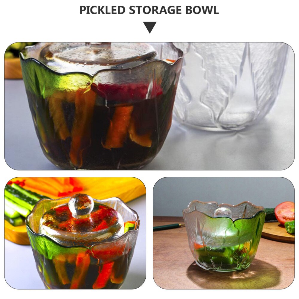 1 Pc Gisting Augurk Pot Glazen Augurk Opslag Conta... – Grandado
