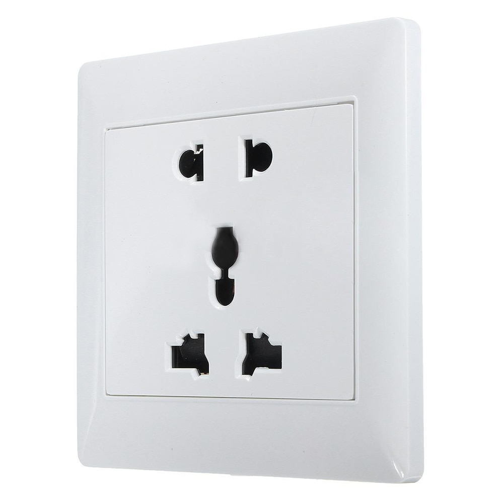 Universal 5-hole Electric AC Power Outlet Panel Pl... – Vicedeal
