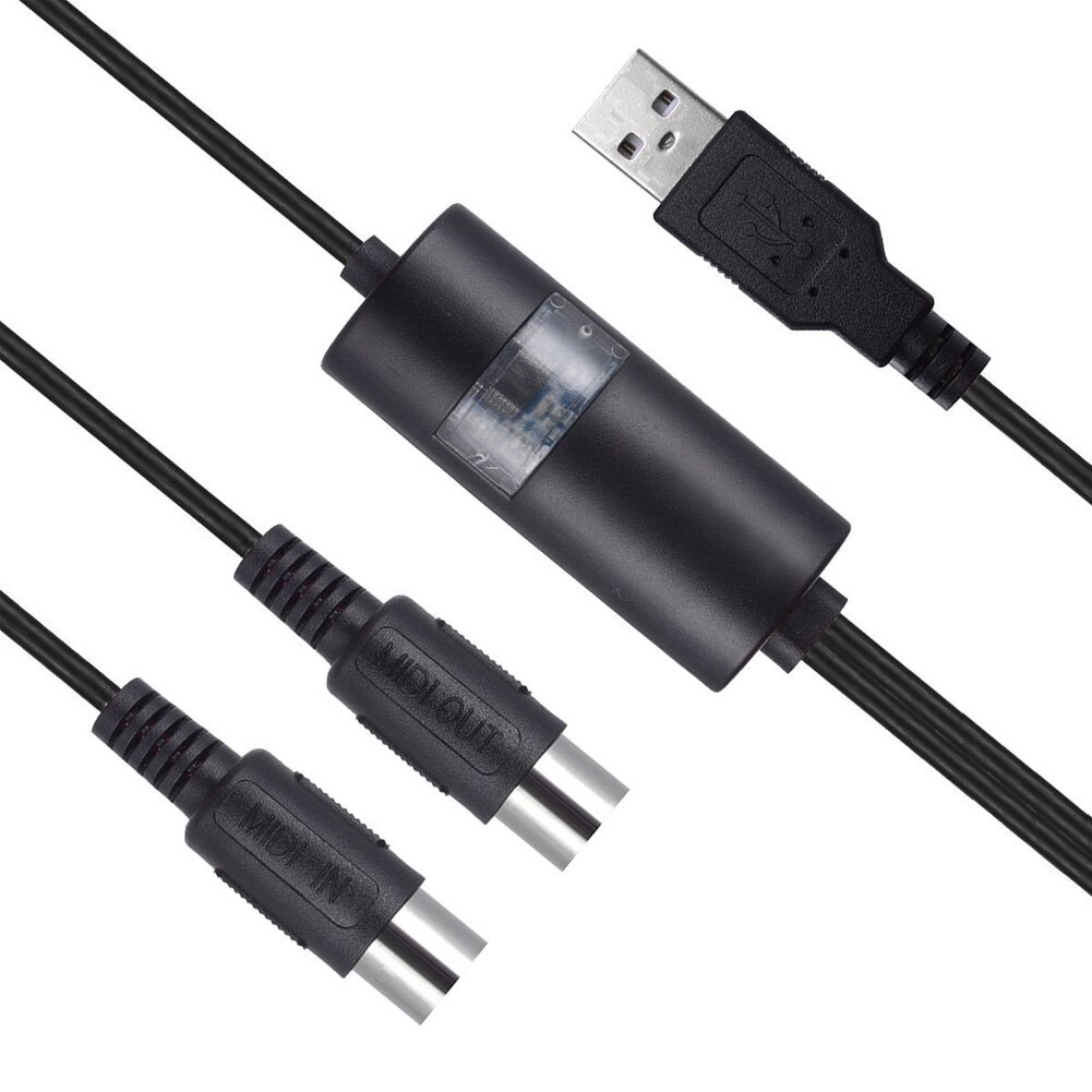 Cord Adapter Music USB IN-OUT MIDI Home Converter ... – Grandado