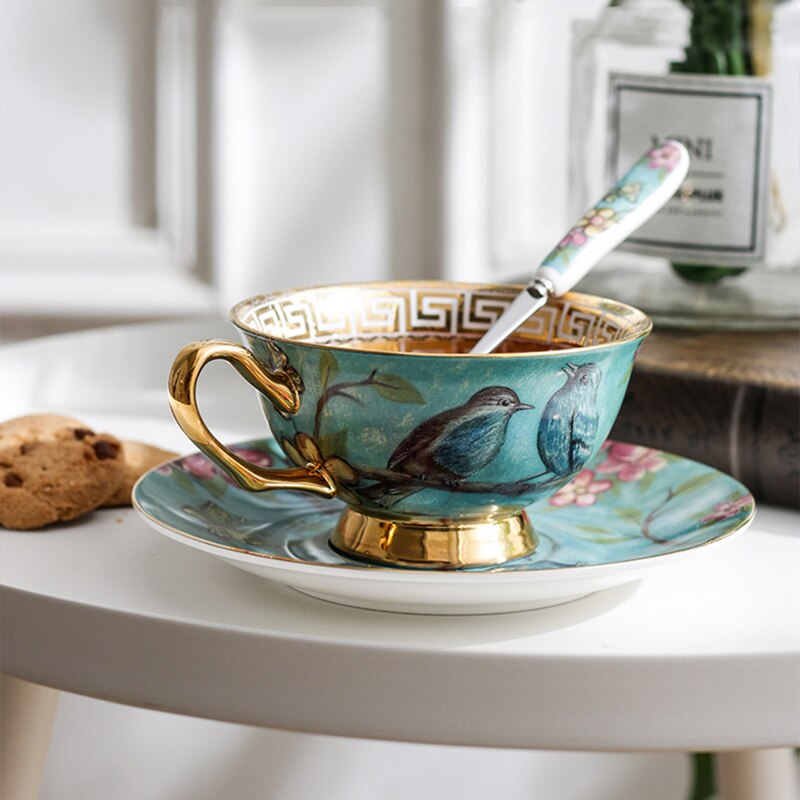 Top Grade Bone China Coffee Cup European Tea Set A... – Vicedeal