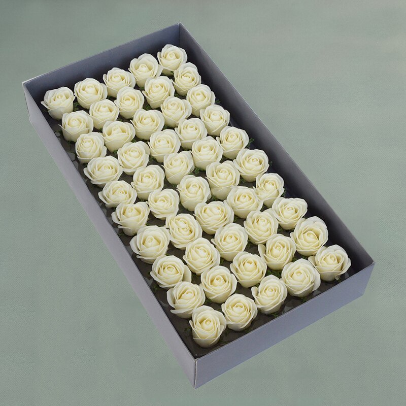 50 stk mini såpe rosehoder romantisk bryllup valen... – Vicedeal