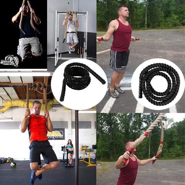 Fitness Zware Jump Rope Gewogen Vechten Sport Thui... – Vicedeal