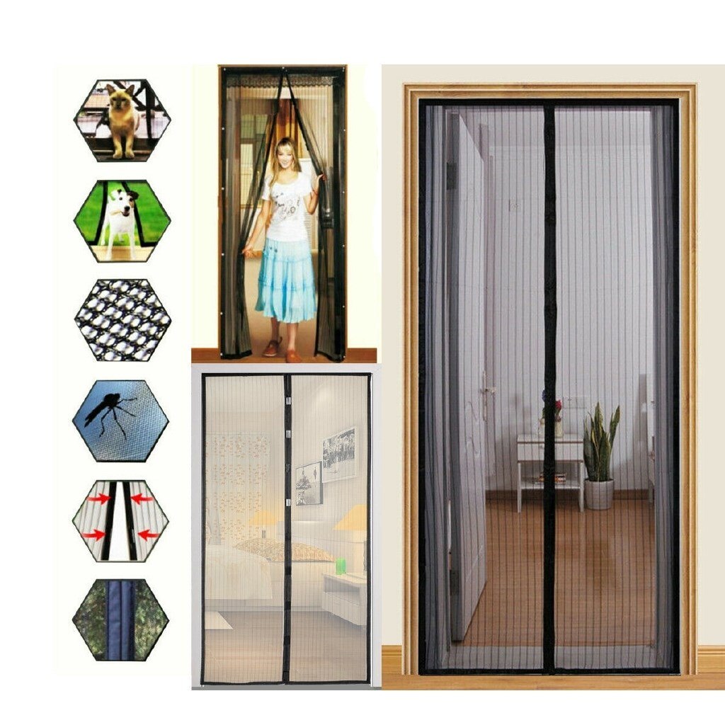 Magnetic Fly Screen Door, Automatic Fly Insect Scr... – Grandado