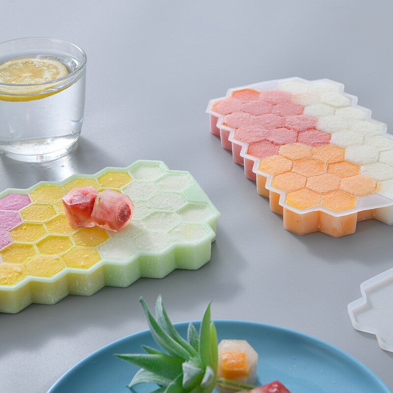 DIY Ice Mold Silicone Ice Cube Tray Summer Honeyco... – Grandado