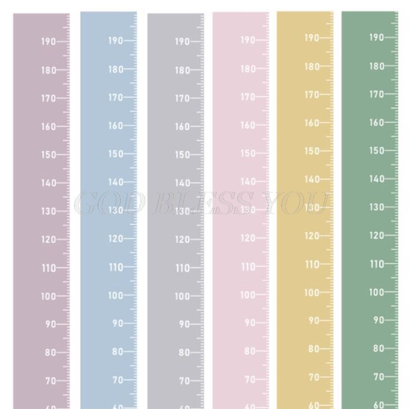Kids Height Growth Chart Ruler for Kids, Removable... – Grandado