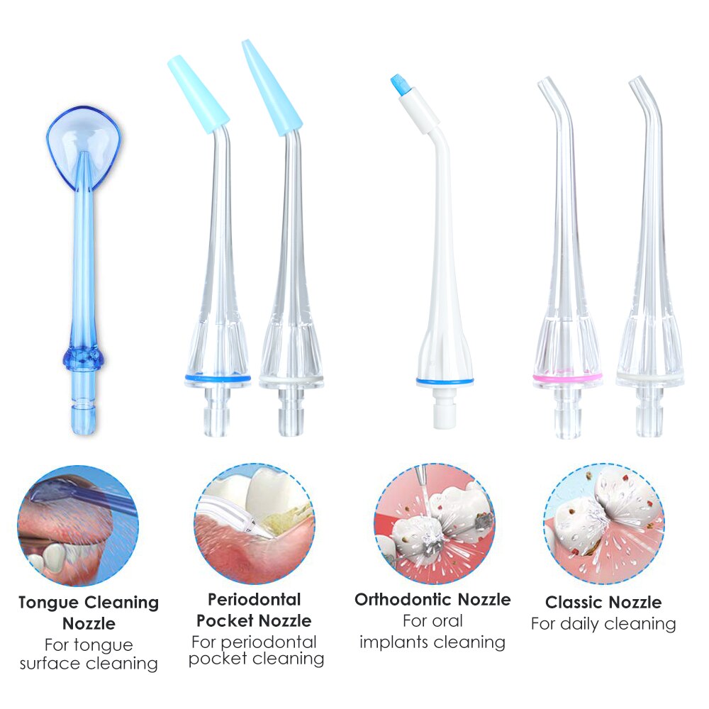 Bærbar 6 -tilstande oral irrigator usb genopladeli... – Grandado