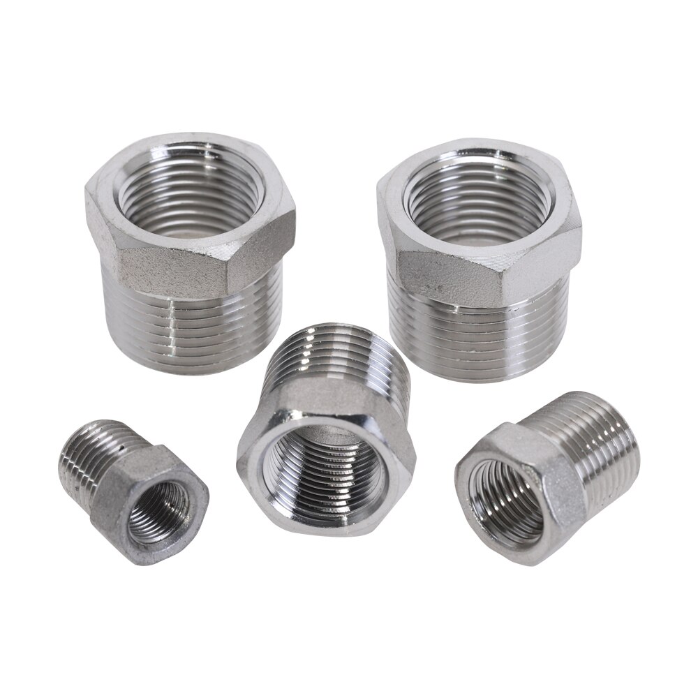 304 Rvs Pijp Reducer Fittings Hex Verminderen Bus ... – Vicedeal