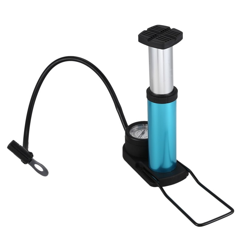 Portable Foot Activated Floor Pump 140Psi Mtb Bike... – Grandado