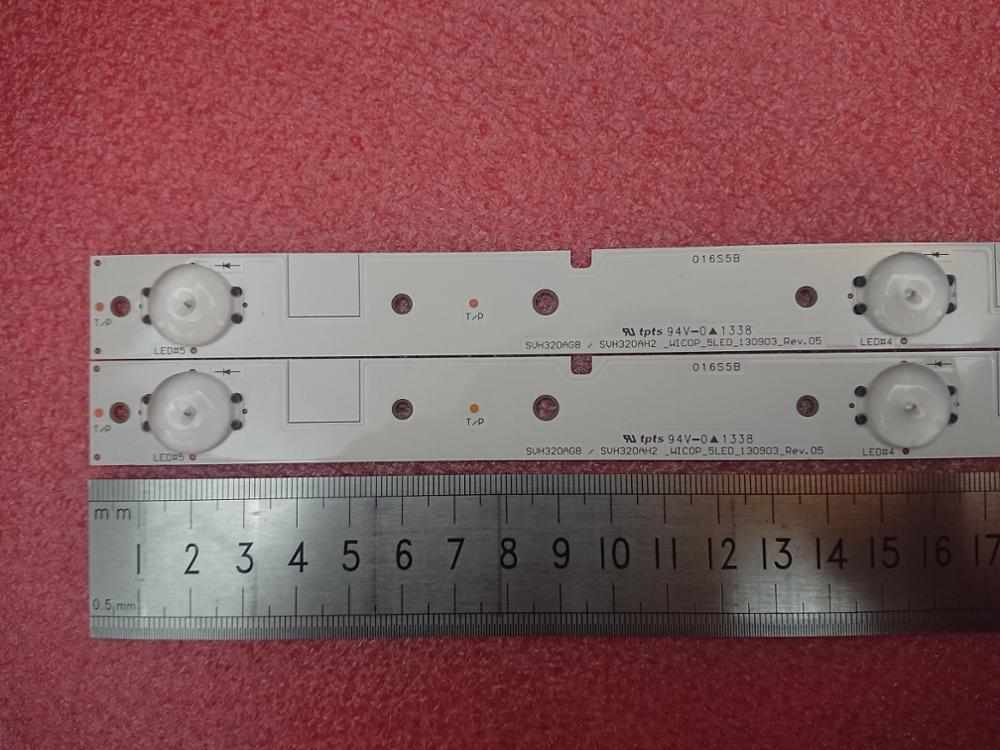 Kit 2 pièces 5LED 595mm LED rétro-éclairage bande ... – Grandado