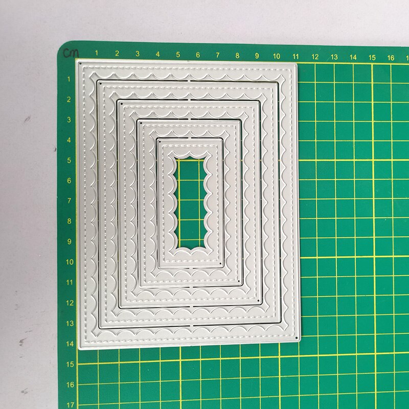 JMCRAFT 2021Metal Cutting Dies Rectangle Frame Ste... – Vicedeal