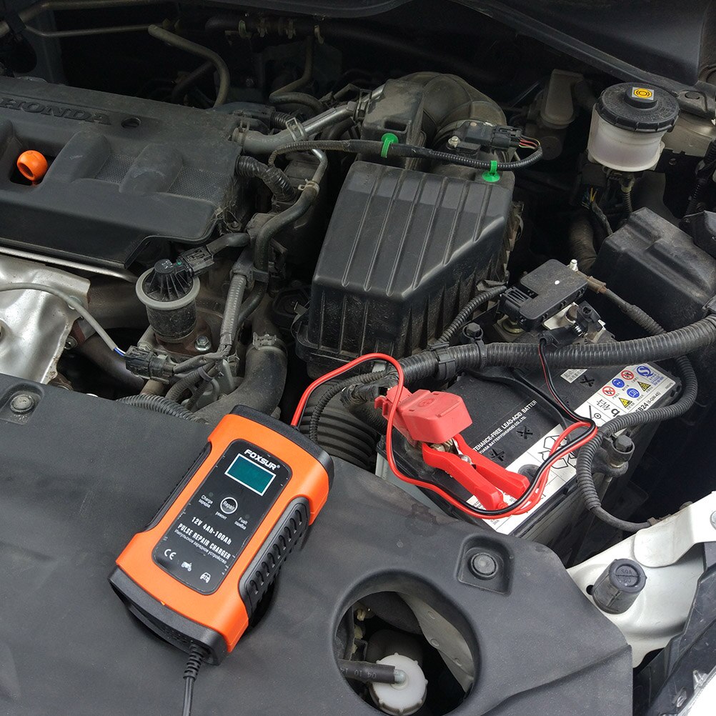 Automatische Auto Acculader 12V 6A Intelligente Sn... – Grandado