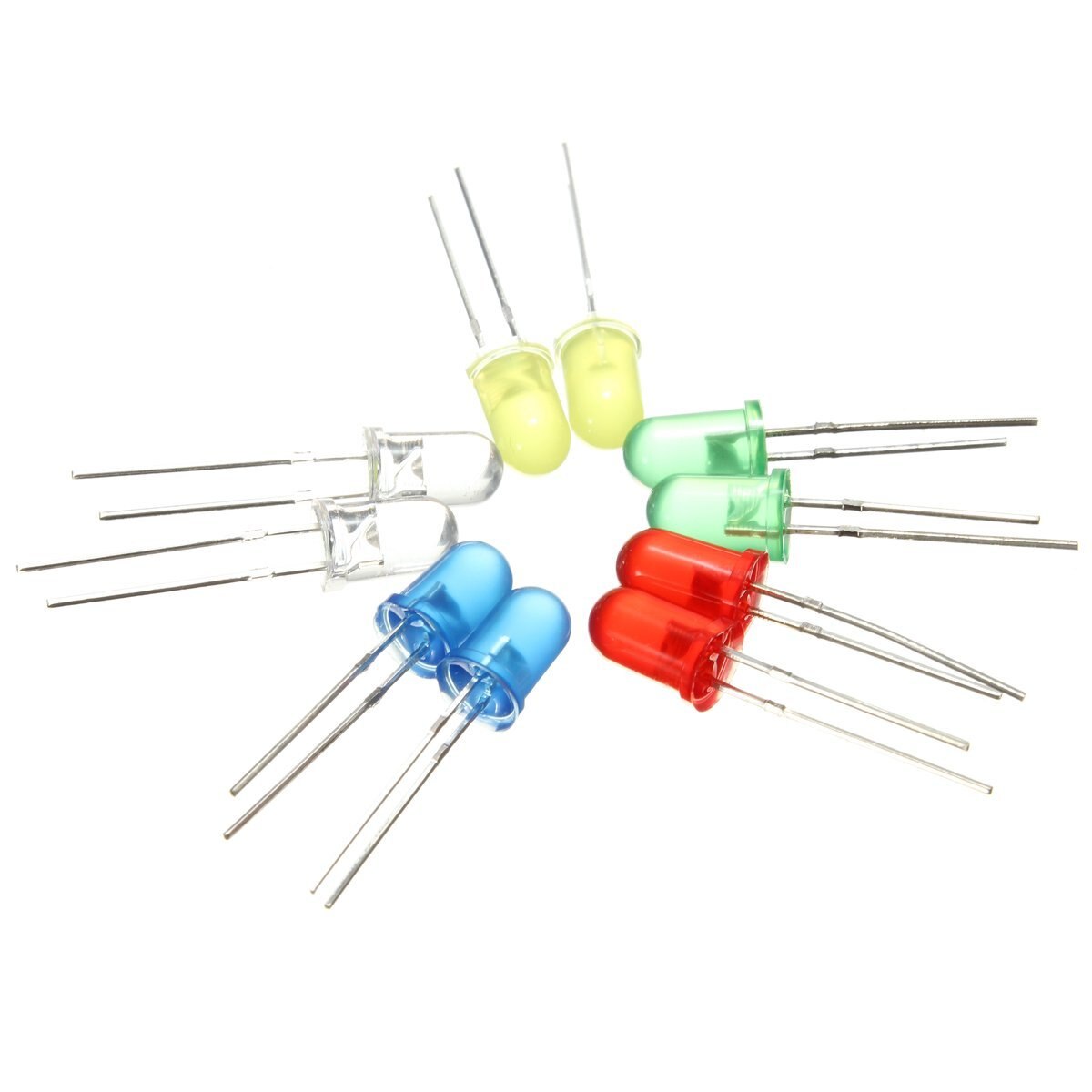 LED light-emitting diode LED team 100pcs 5 colors – Grandado