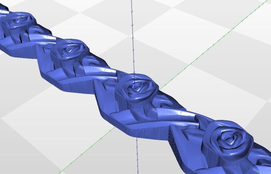 Meandr_47 artcam model for cnc relief STL file for... – Grandado