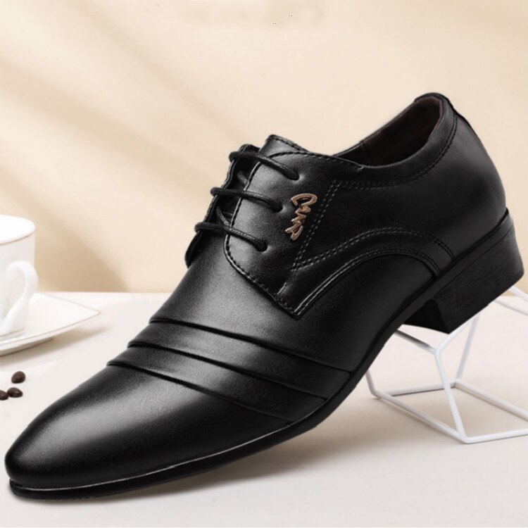Sapatos oxford masculinos, calçado formal masculin... – Vicedeal