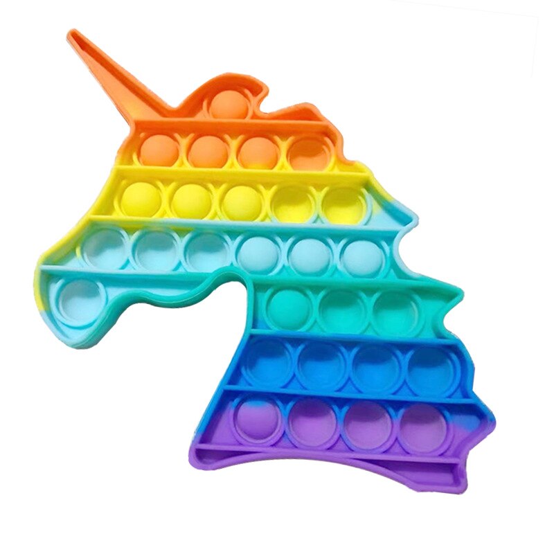 Push Bubble Sensory Pop It Fidget Toy Box Squishy ... – Vicedeal