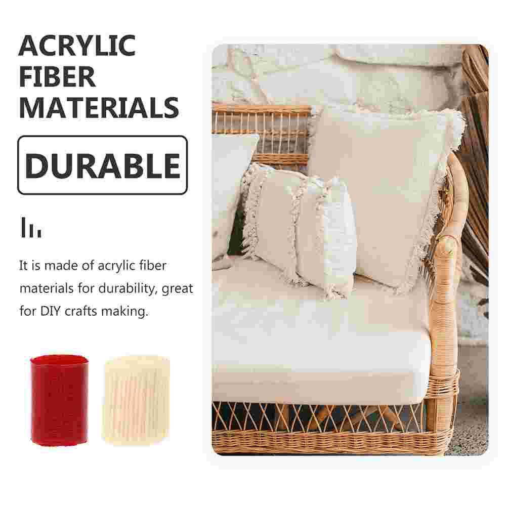 20 Rolls of Practical Hook Wool Yarn DIY Hook Yarn... – Grandado