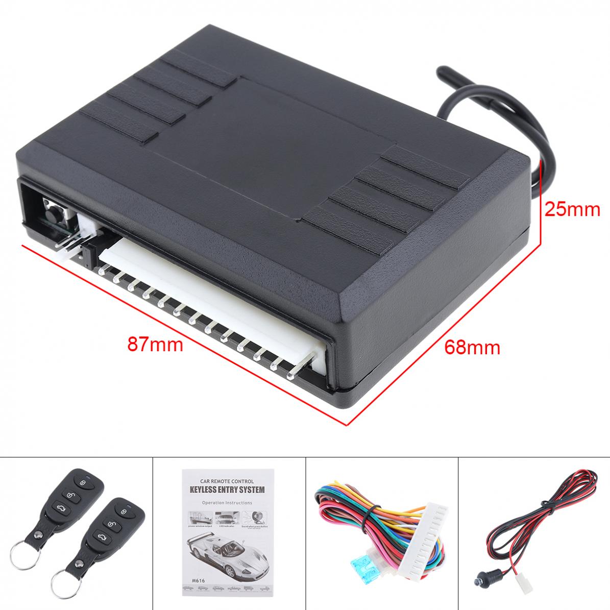Universal 12V Car Auto Remote Central Kit Door Loc... – Vicedeal
