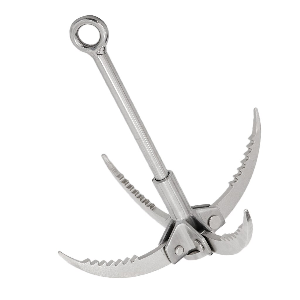 Steel Outdoor Carabiner Grappling Hook for Climbin... – Grandado