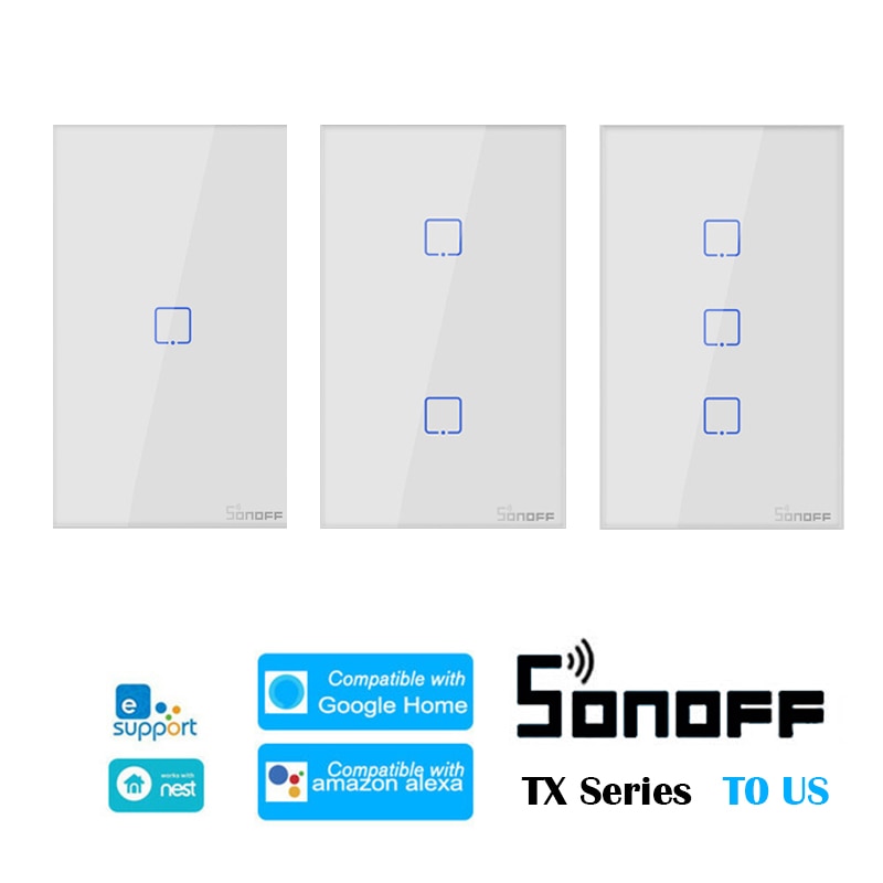 SONOFF T0 US TX Series WiFi Smart switch Home Auto... – Vicedeal