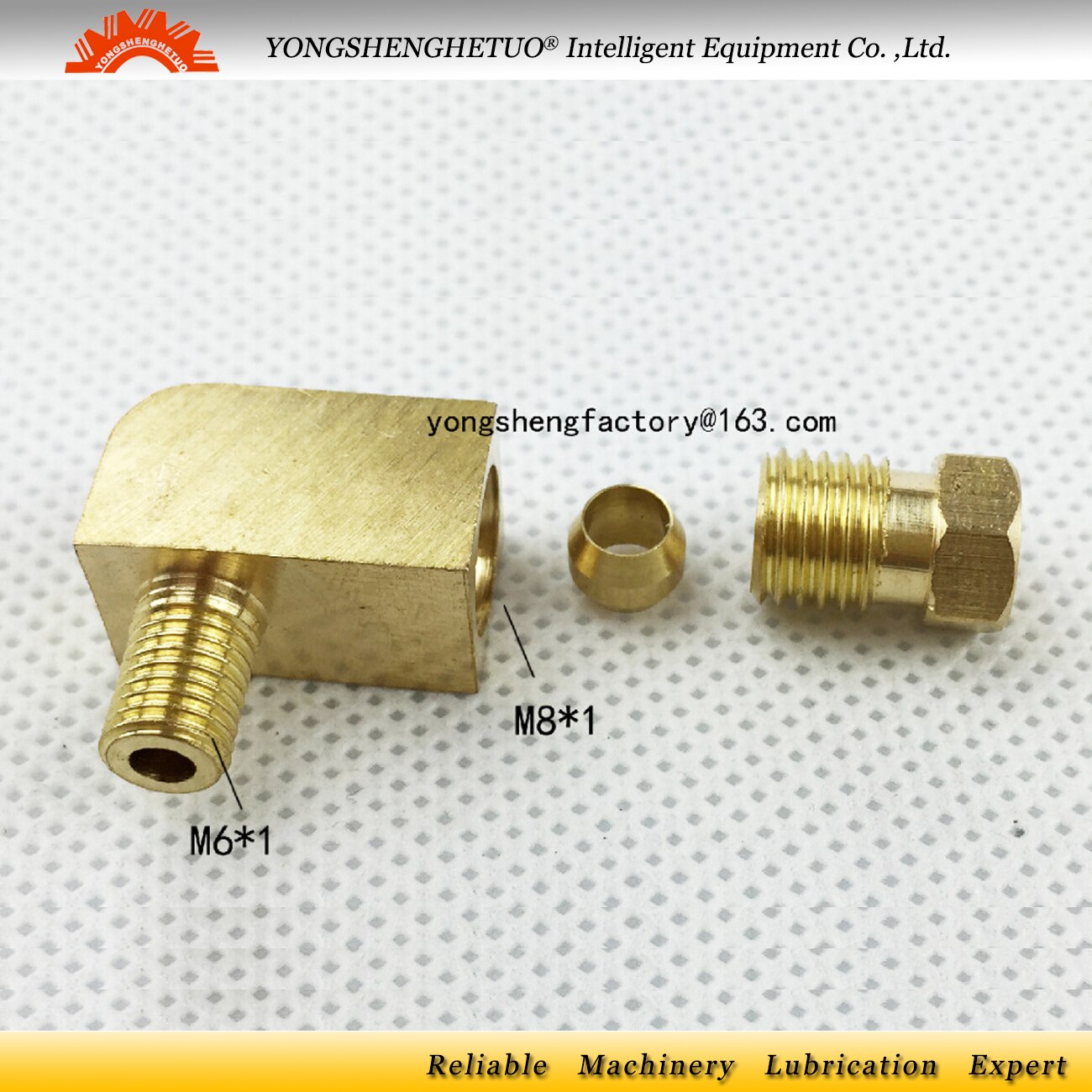 Right angle Brass Connector elbow adaptor coupling... – Grandado