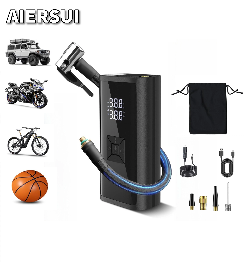 Aiersui-rengaspumppu kannettava ilmakompressori, l... – Vicedeal