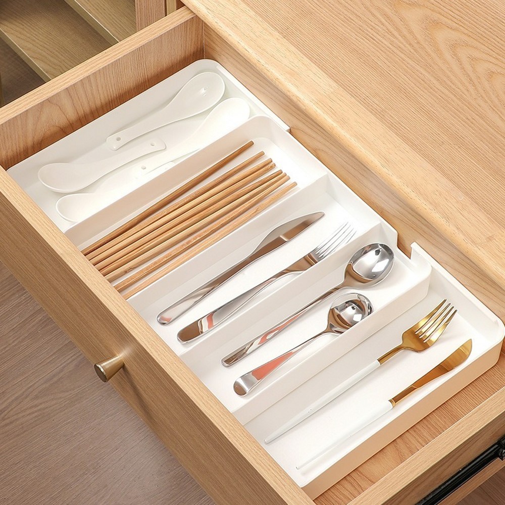 Drawer Divider Organizer, Expandable Utensil Tray ... – Grandado