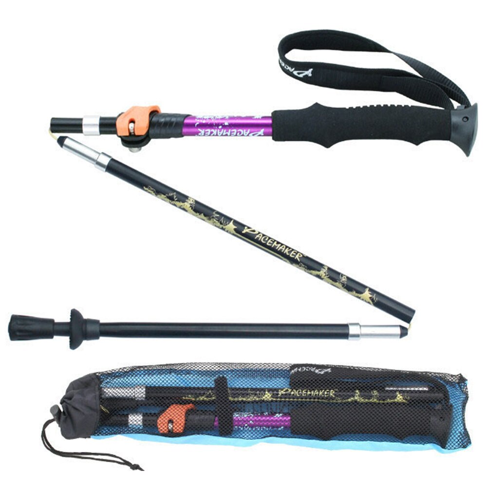 1PC Walking Stick Outdoor Folding Trekking Poles N... – Vicedeal