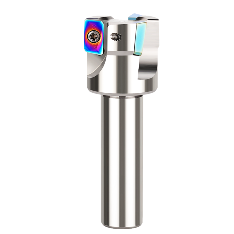 Turret type integrated milling rod R0.8 straight s... – Grandado
